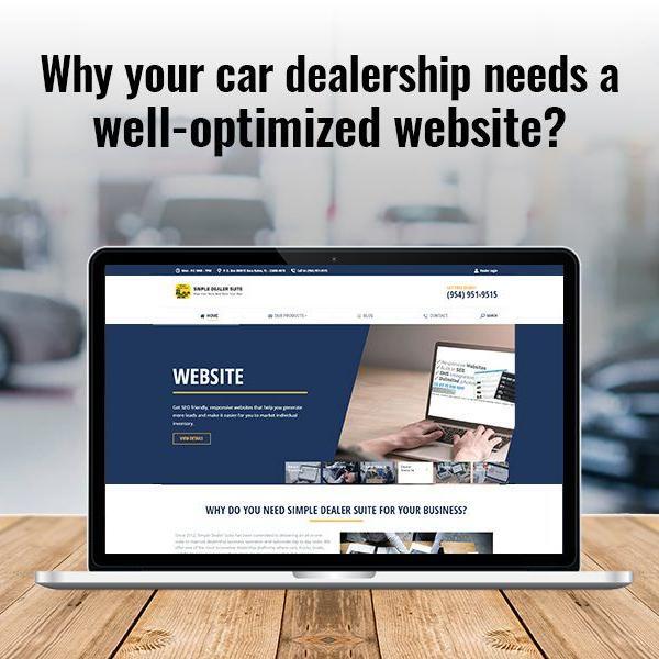 Why Your Car Dealership Business Needs A Well-optimized Website ...